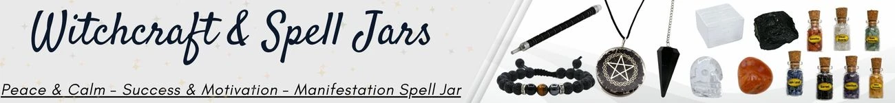 Authentic Witchcraft Spell Jars - Energize Your Spells with Handcrafted ...