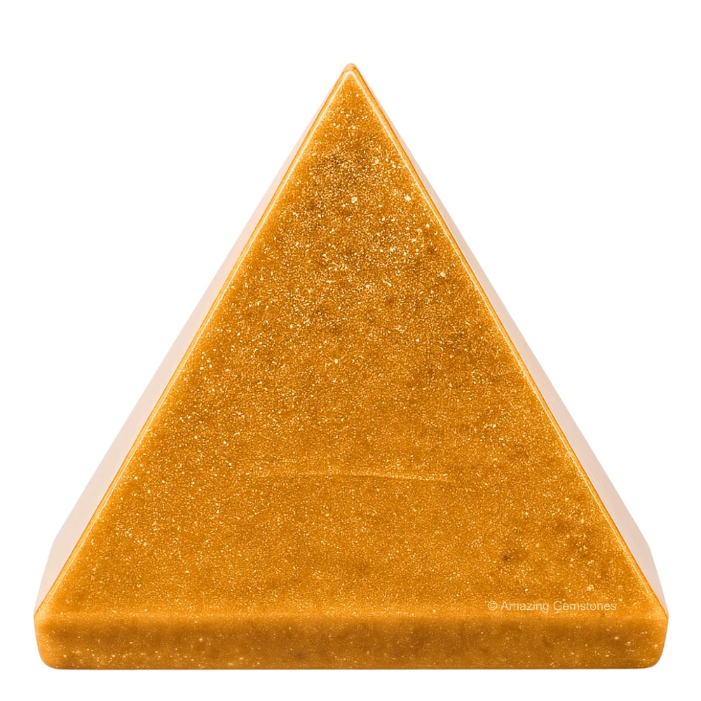 Yellow Jasper Pyramid - Premium Crystal Pyramid