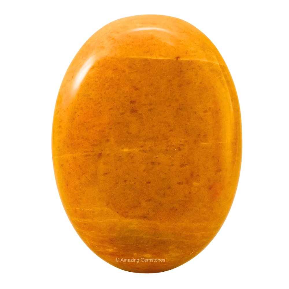 Yellow Jasper Palm Stone - Premium Crystal Palm Stones