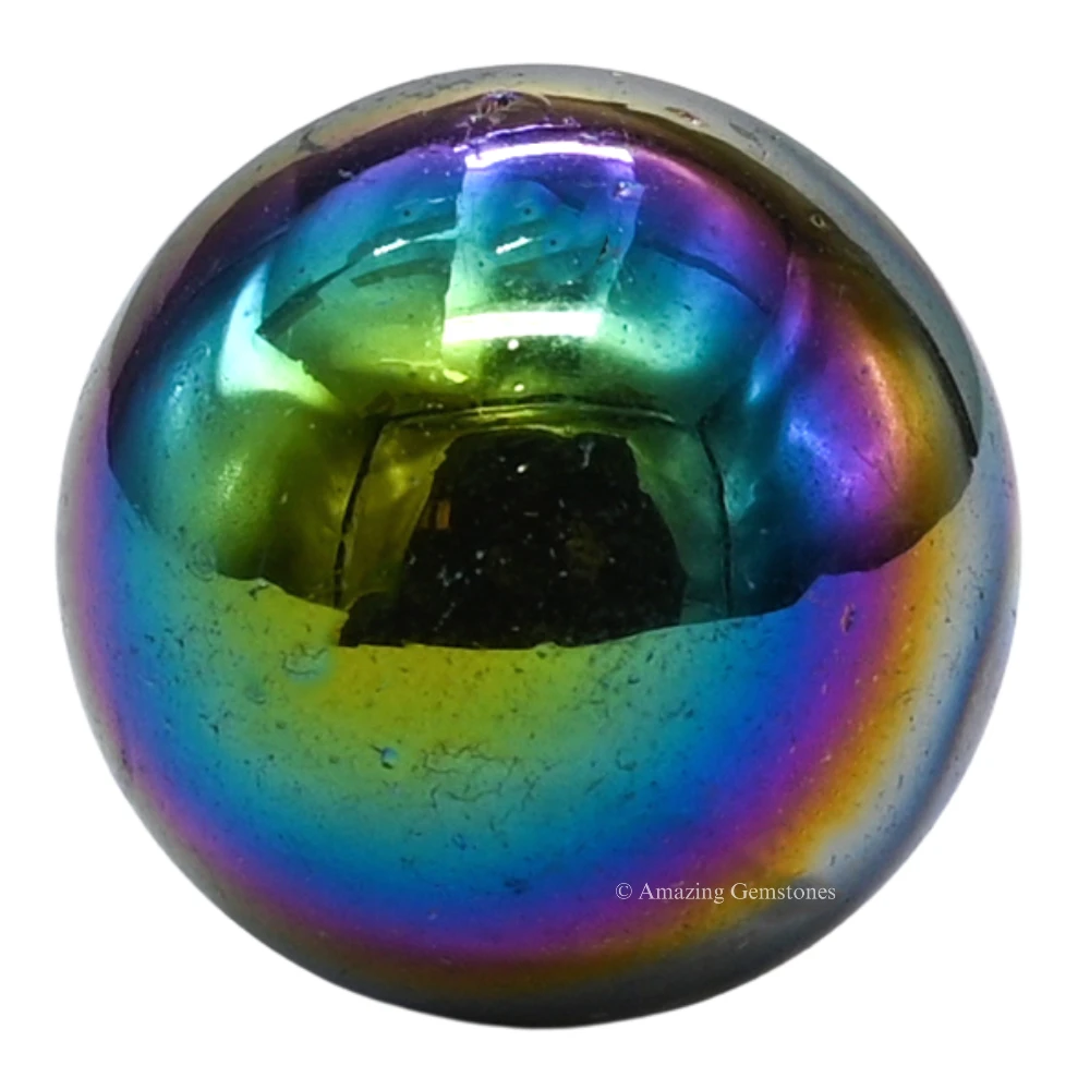 Titanium Aura Quartz Sphere - Premium Crystal Sphere Balls