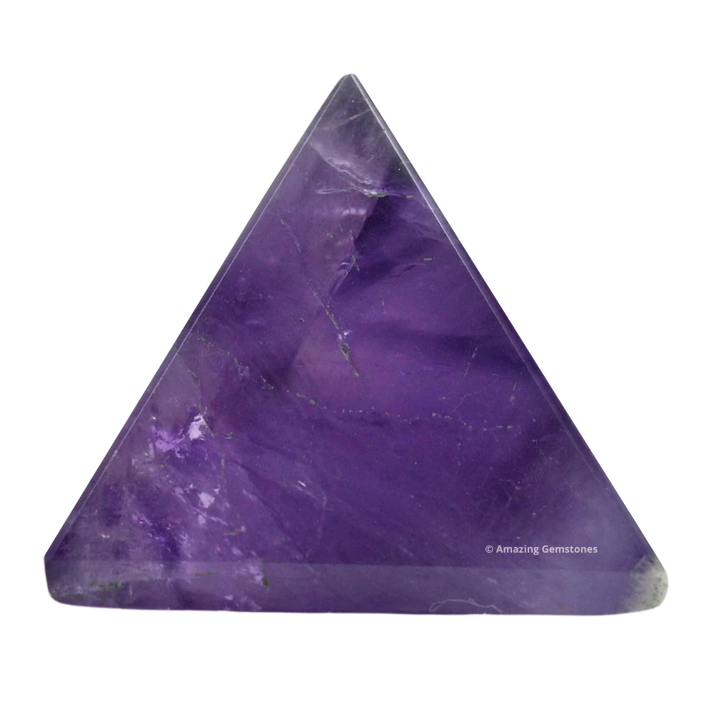 Amethyst Pyramid - Premium Crystal Pyramid