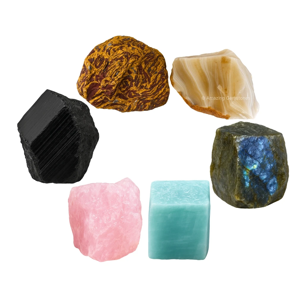 Healing Crystals for Mood Change - Premium Crystal Stones Set
