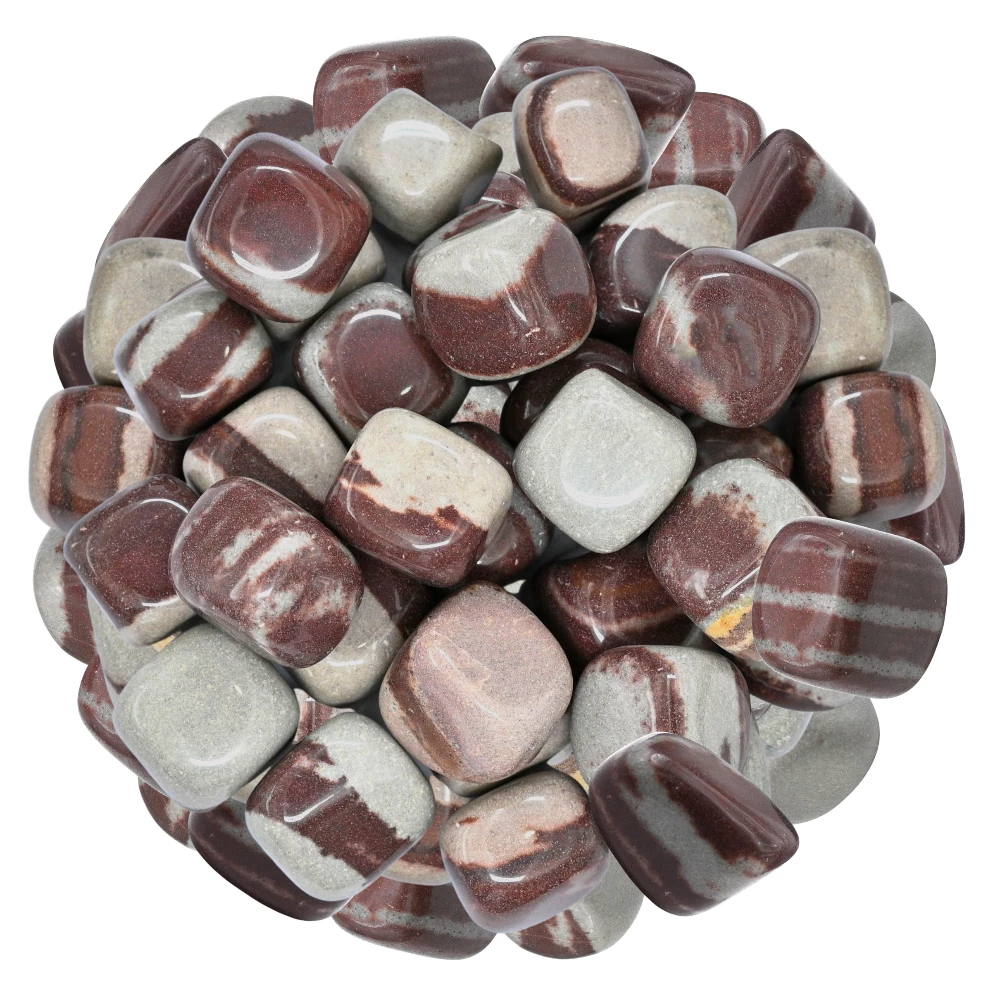 Tumbled Shiva Lingam Stones - Premium Polished Tumbled Crystals