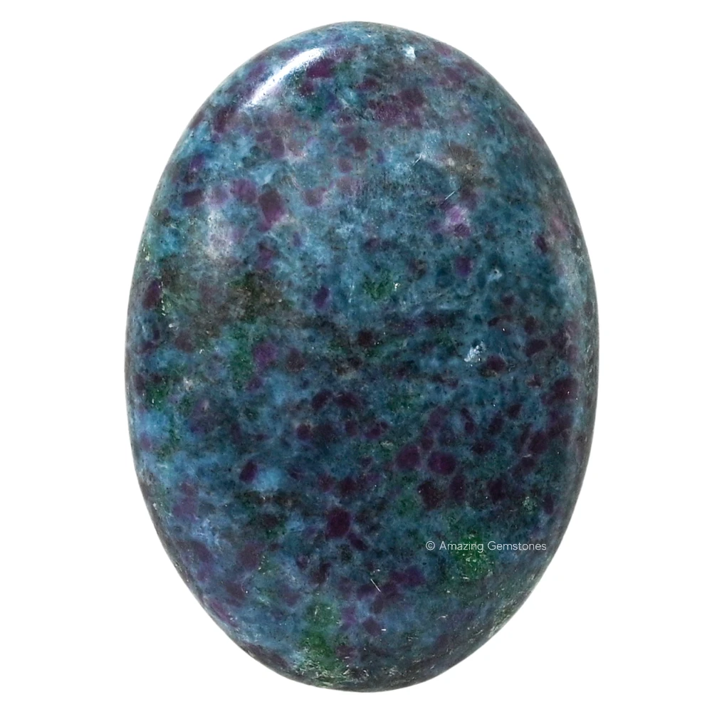 Ruby Kyanite Palm Stone - Premium Crystal Palm Stones