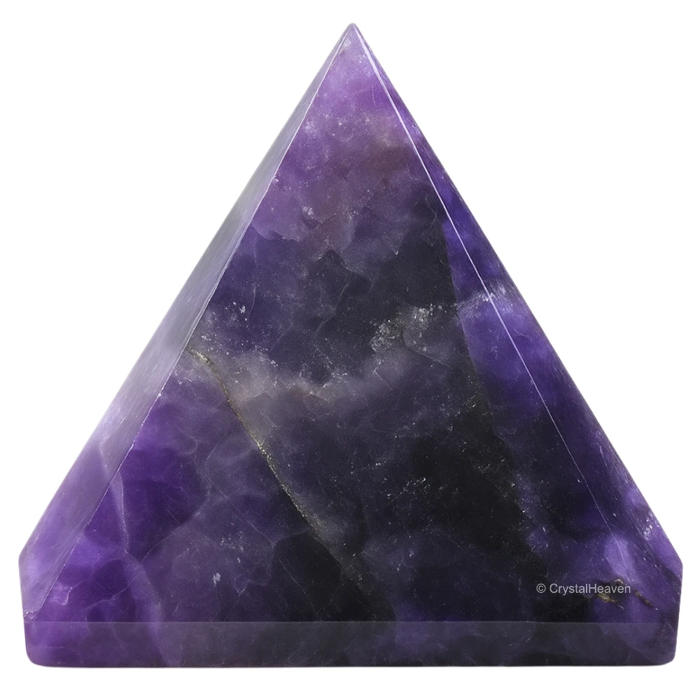 Amethyst Crystal Pyramid - Premium Feng Shui Reiki Healing Pyramid