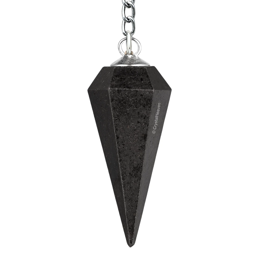 Black Tourmaline Pendulum - Premium Crystal Dowsing Pendulums