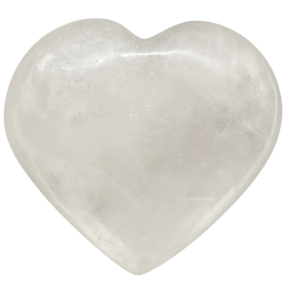 Clear Quartz Crystal Healing Hearts for Love - Heart Shape Stone Collection