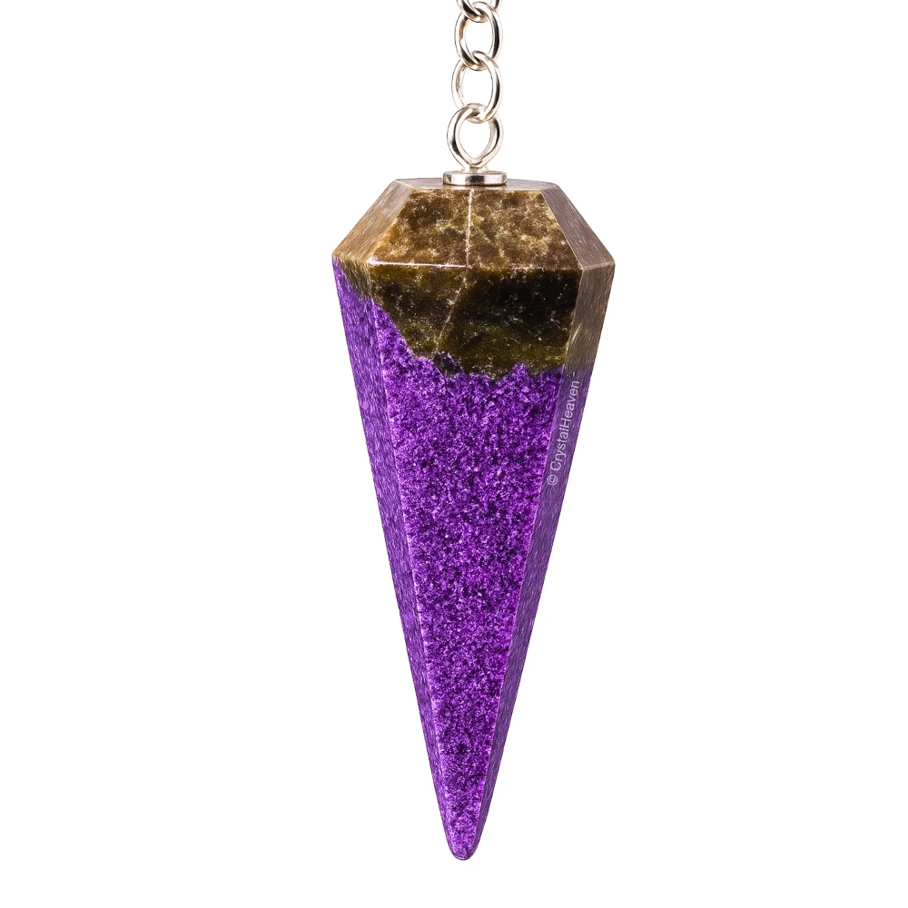 Stichtite Pendulum - Premium Crystal Dowsing Pendulums