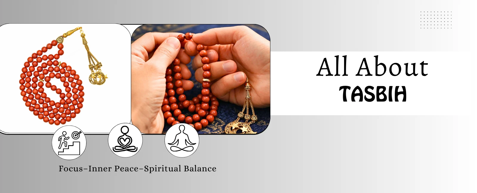 Tasbih Prayer Beads – Daily Zikr & Meditation Tasbih