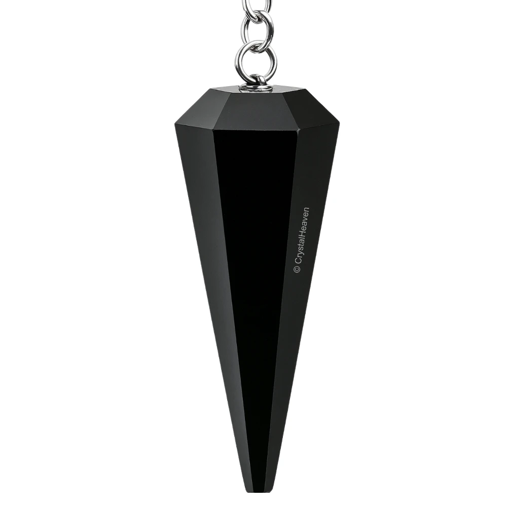 Black Obsidian Pendulum - Premium Crystal Dowsing Pendulums