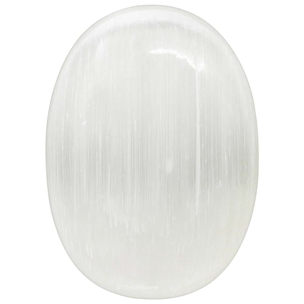 Selenite Crystal Palmstones & Decorative Pebble Stones for Your Space