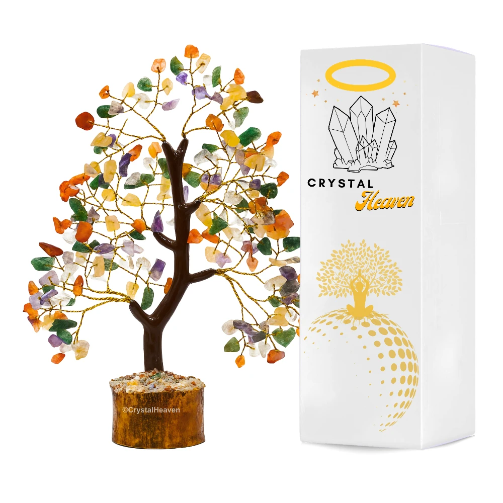 Multi Chakra Crystal Tree - Premium Healing Crystal, Vastu & Feng Shui ...