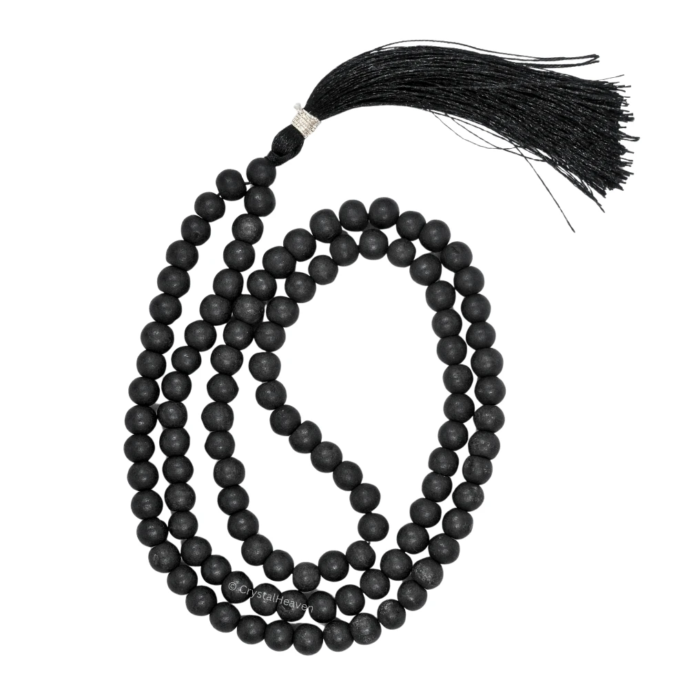 Karungali Malai Mala Original - Premium Ebony Wood Japa Mala