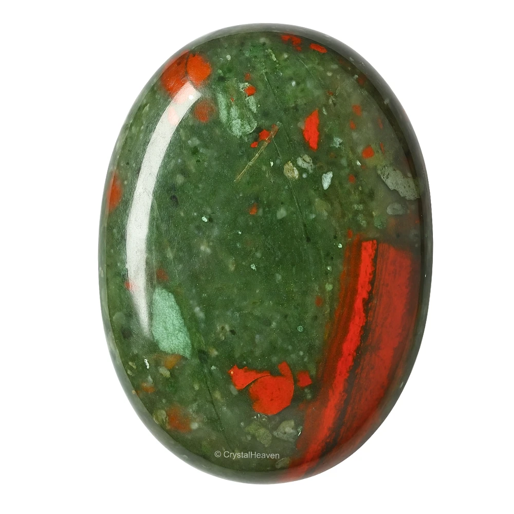 African Bloodstone Crystal Palmstones & Decorative Pebble Stones for ...