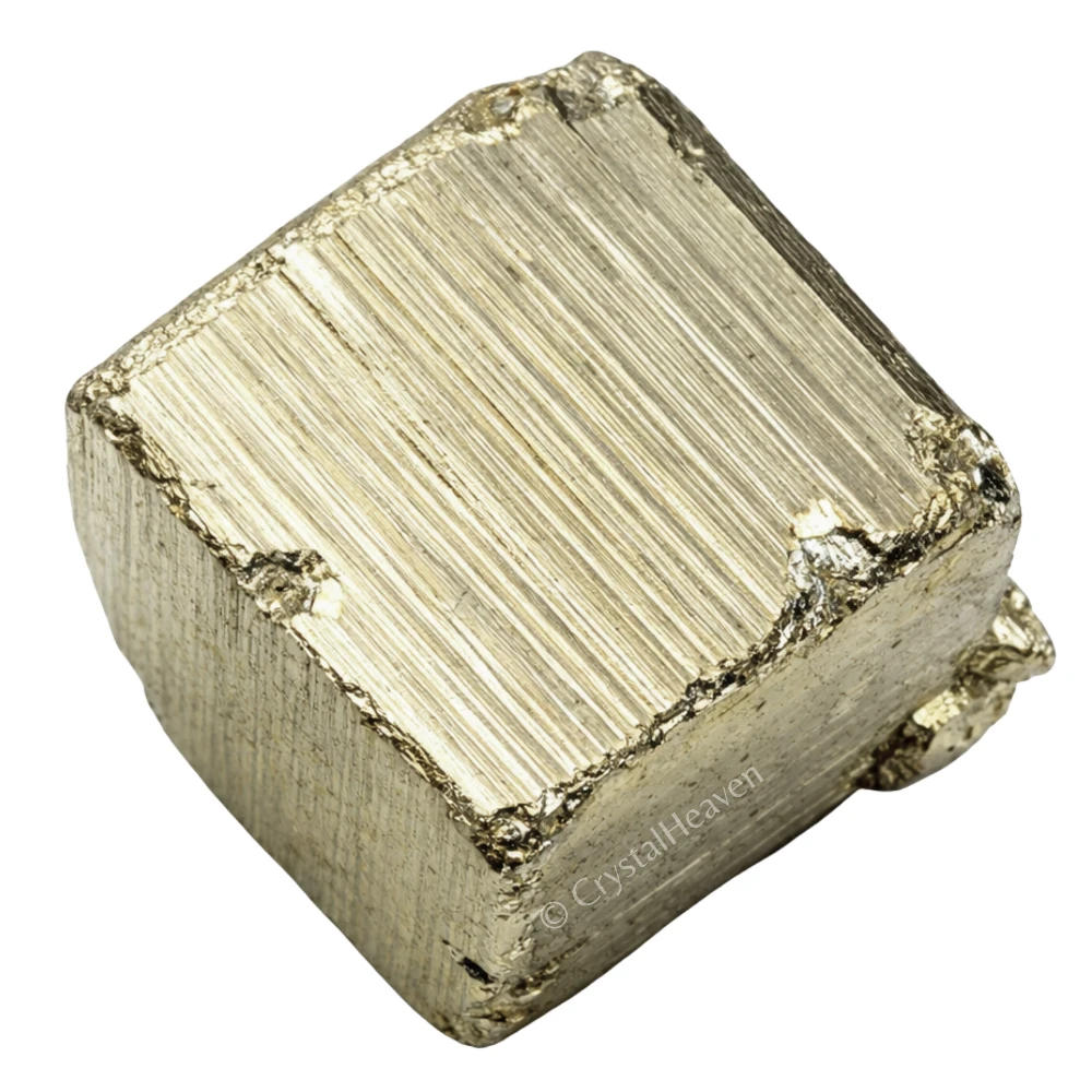 Natural Raw Pyrite Cube – Golden Crystal Stone