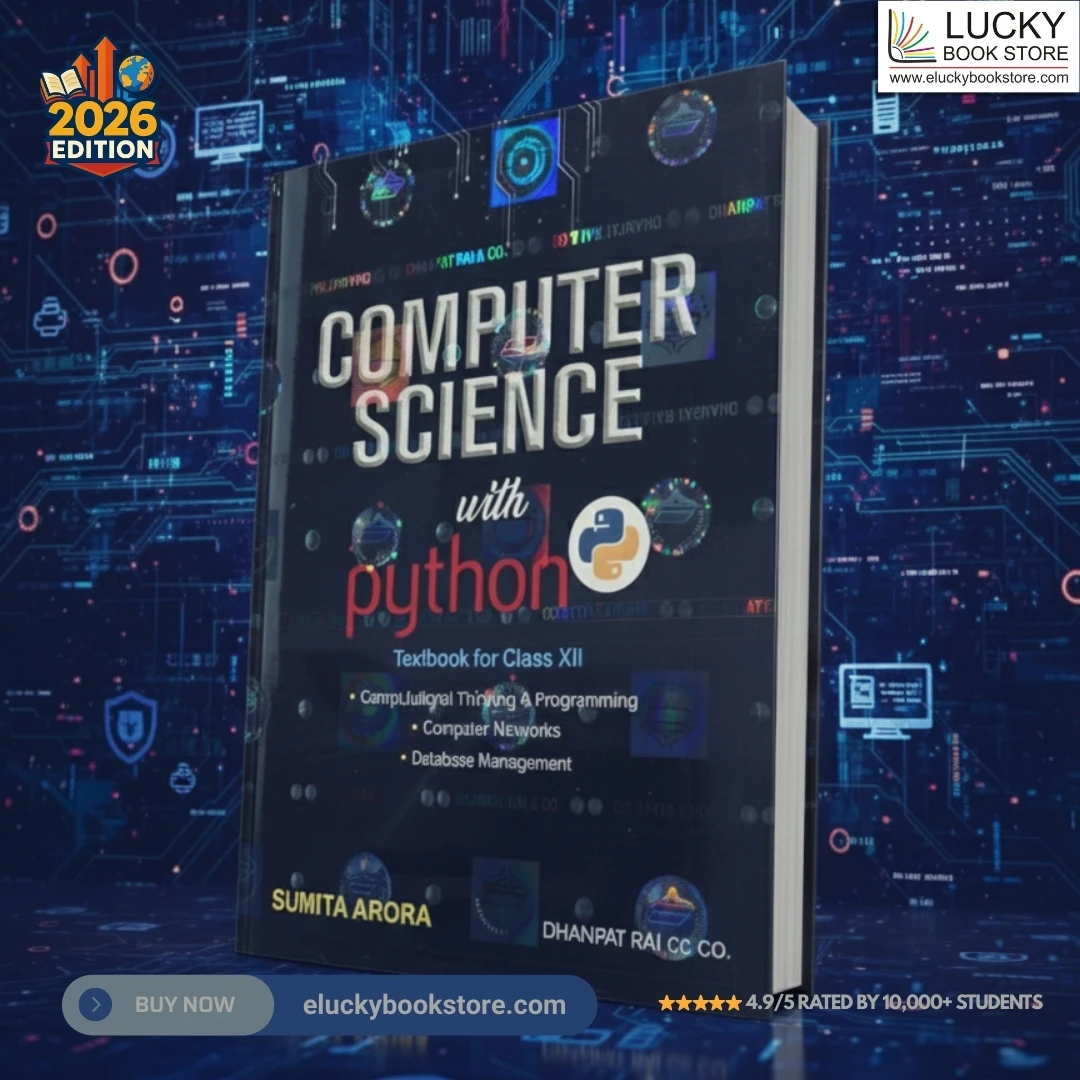 Class 12 Computer Science with Python 2026 by Sumita Arora